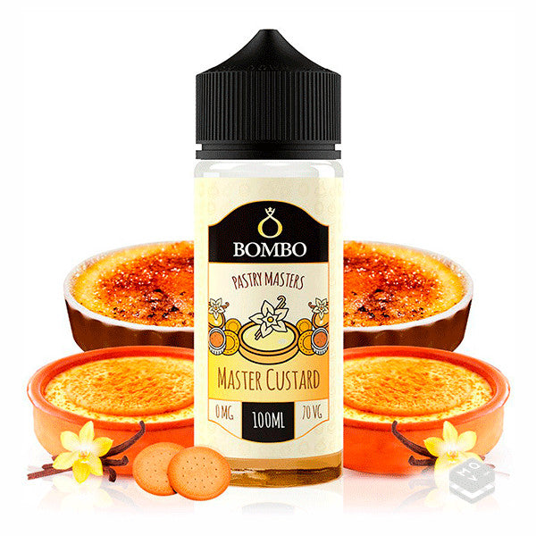 Master Custard - Bombo Pastry Masters 100ml Shortfill E-Liquid (Nicoti ...